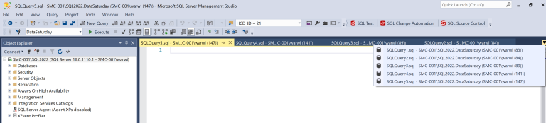 SSMS Tips and Tricks - SQL Masters Consulting SSMS Tips and Tricks - SQL Masters Consulting